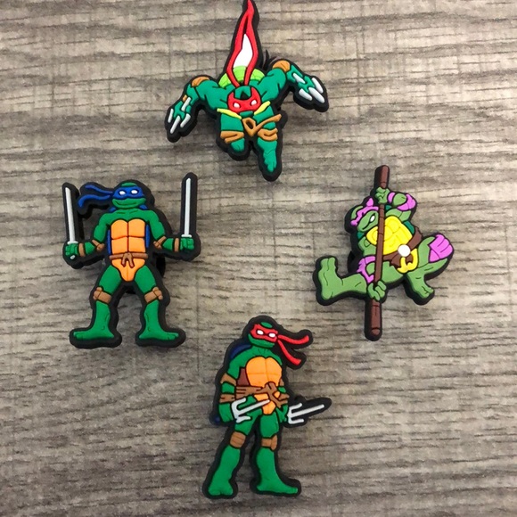 Accessories | Teenage Mutant Ninja Turtle Shoe Charms For Crocsbundle ...